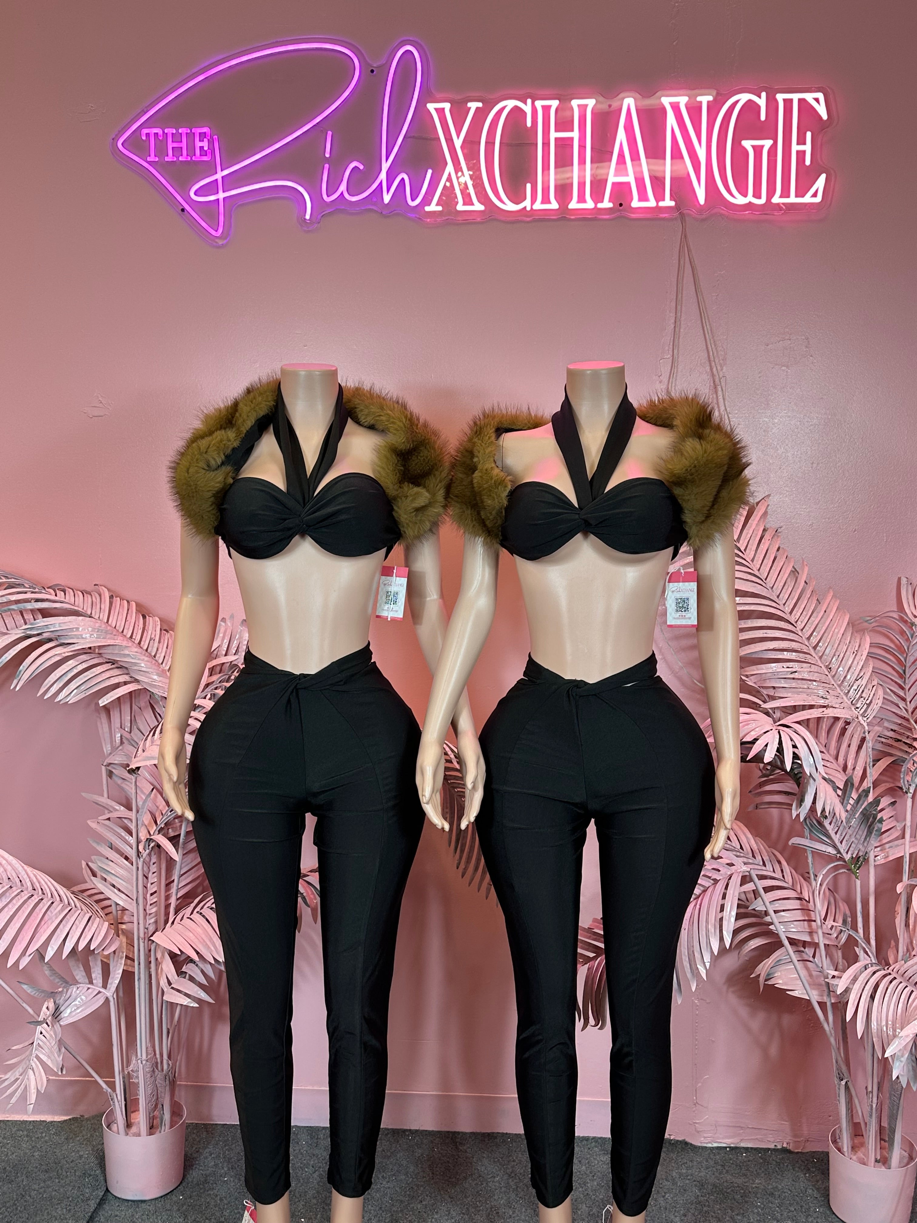 Fur Wrapped - Set – The Rich Xchange